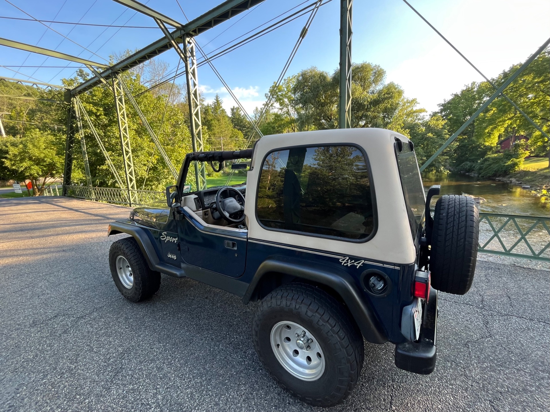 Used 2000 Jeep Wrangler Sport 4x4 For Sale ($12,900) | Legend Leasing ...